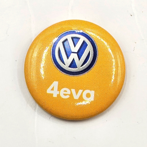 Vintage | Jewelry | Volkswagen Advertising Vw 4eva Button Souvenir ...